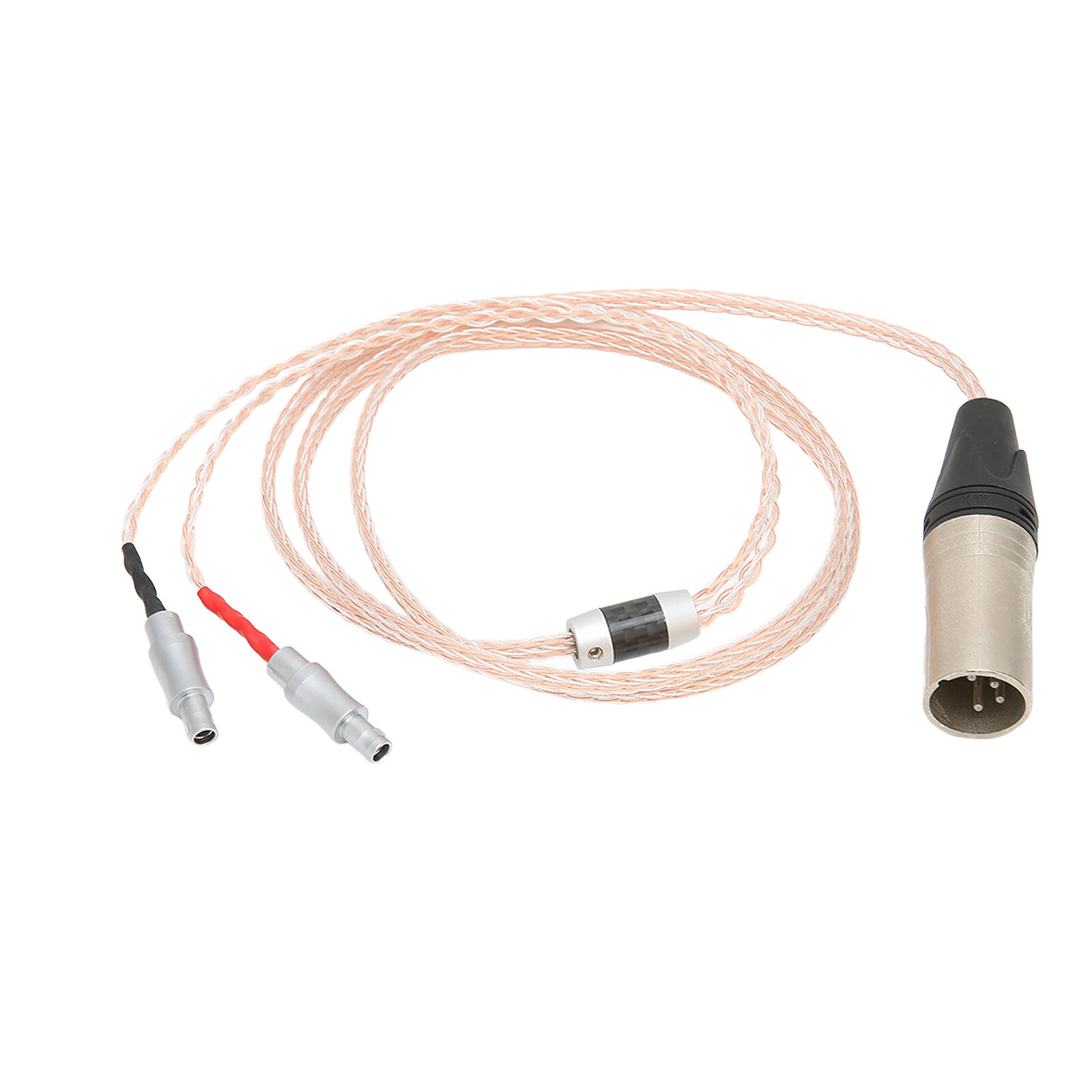 HiFi-кабель, 4-контактный XLR-папа, балансный кабель, совместимый для Sennheiser HD800 HD800S HD820 1,2 м/3,9 фута