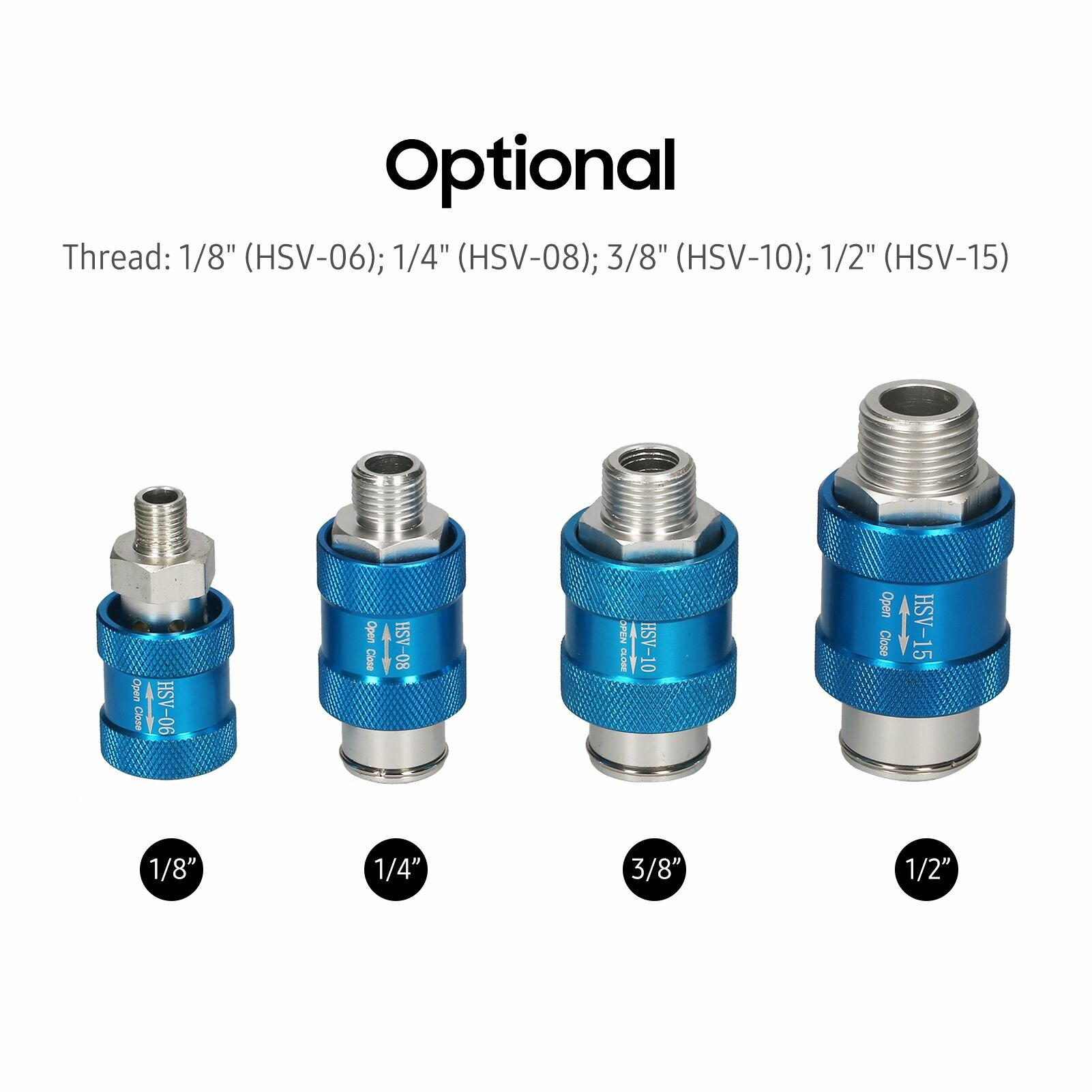 Ручной золотниковый клапан 1/4 дюйма