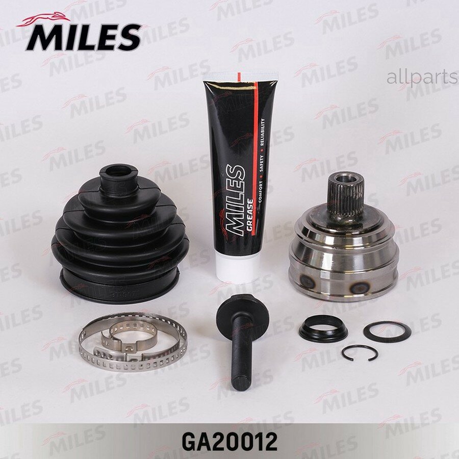 MILES GA20012 ШРУС AUDI 80/90 1.6-1.9TD 86-94 нар.