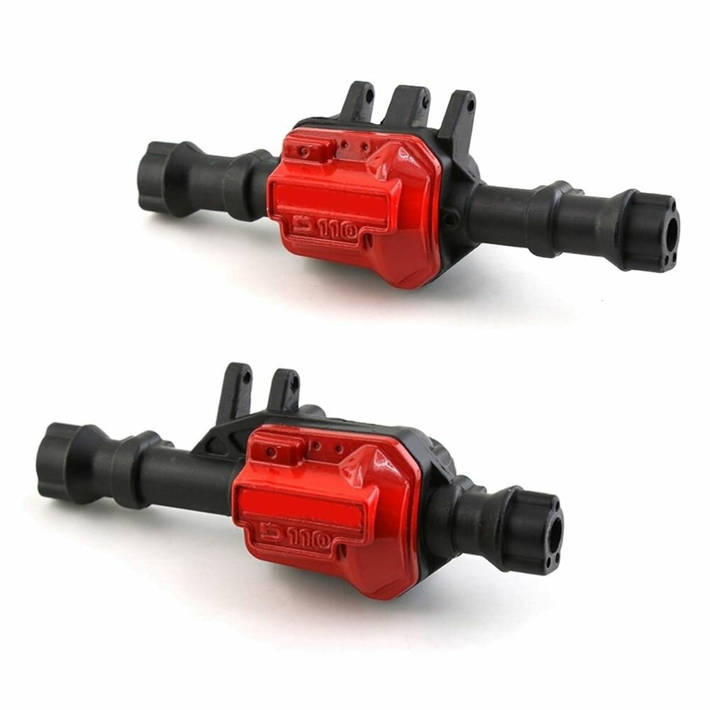 R52 шт. металлический корпус передней и задней оси с крышкой дифференциала 300 г совместим TRX4 1/10 RC гусеничный автомобиль, детали обновления, 1