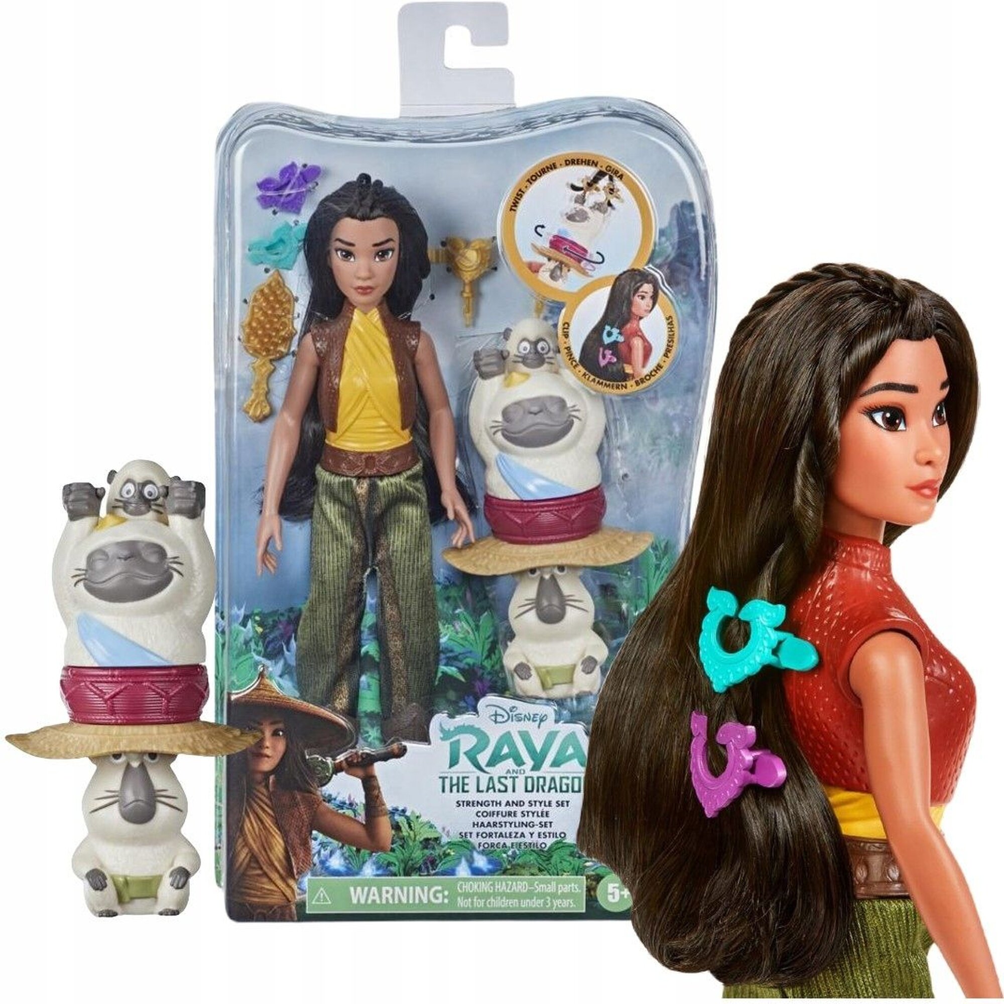 Кукла Hasbro Disney Princess - Кукла воительница Рая с аксессуарами - Дисней Принцессы E9469