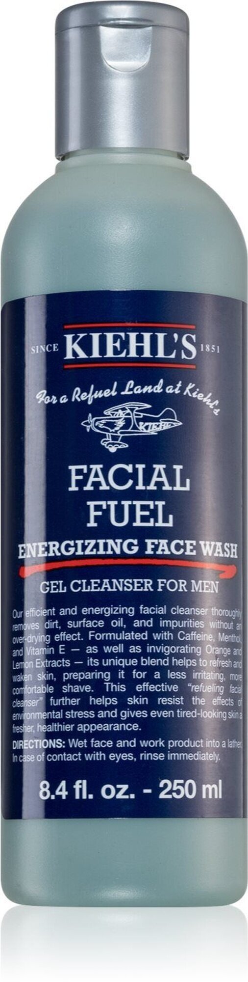 Kiehl's очищающий гель для лица для мужчин Men Facial Fuel 250 ml