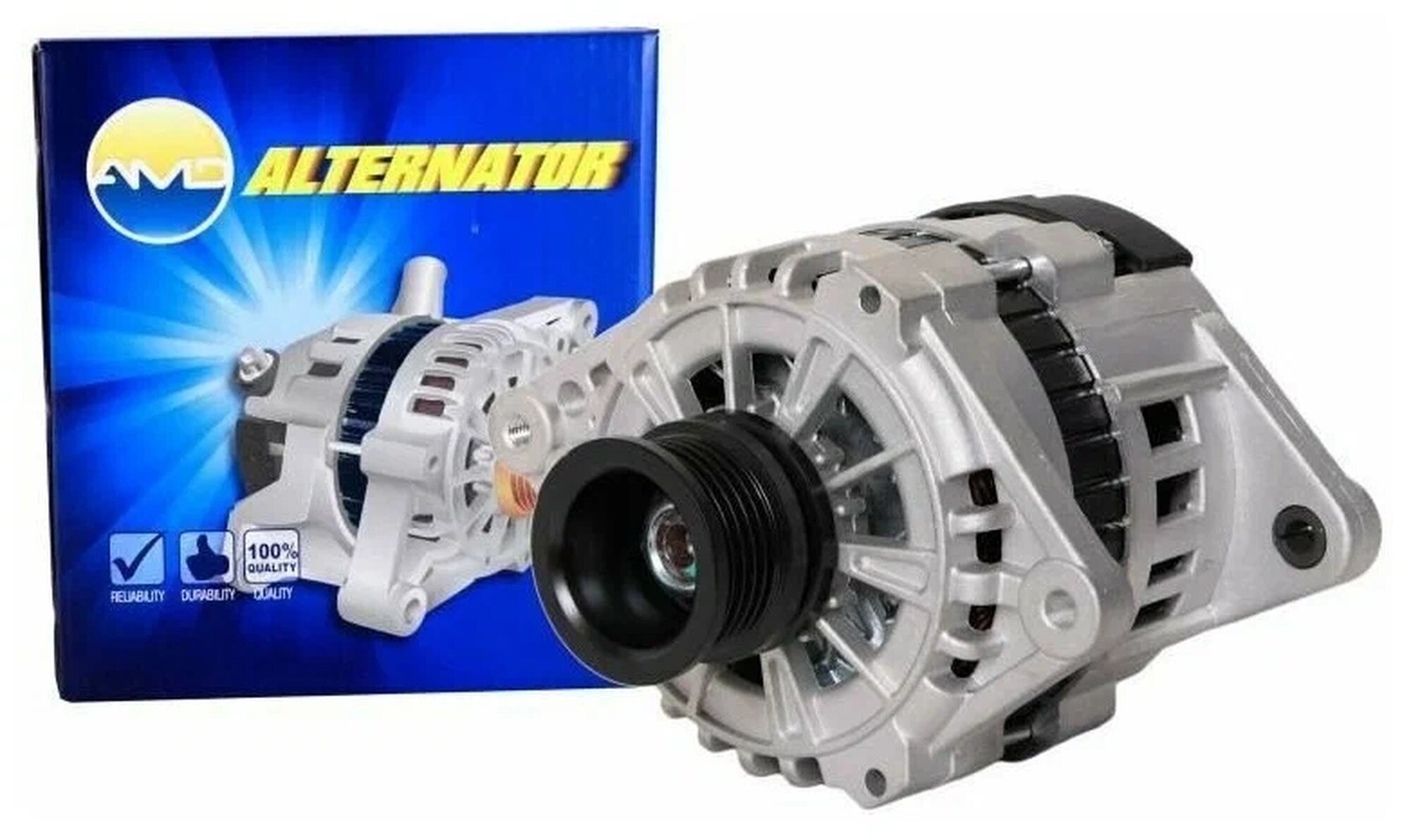 Генератор AMD AMDEL133, OEM-номер 96252551, для Daewoo Nexia/Espero 1.5