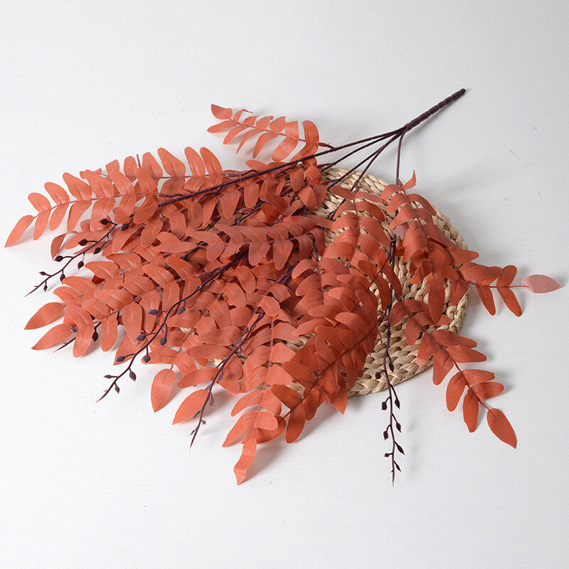 Silk styphnolobium japonicum листья для украшения вечеринки и приема яркие цвета реалистичный дизайн карамель
