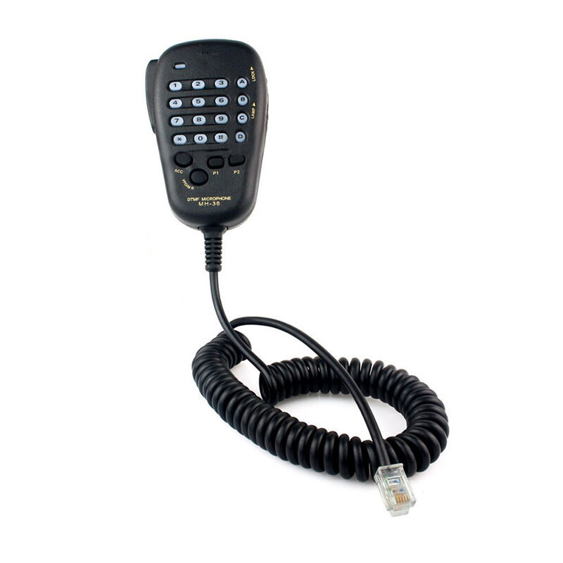 (Y X U N)Микрофон с динамиком MH-36 DTMF для радиостанции Yaesu FT-2600M FT-8000R FT-3000M MH36B6J