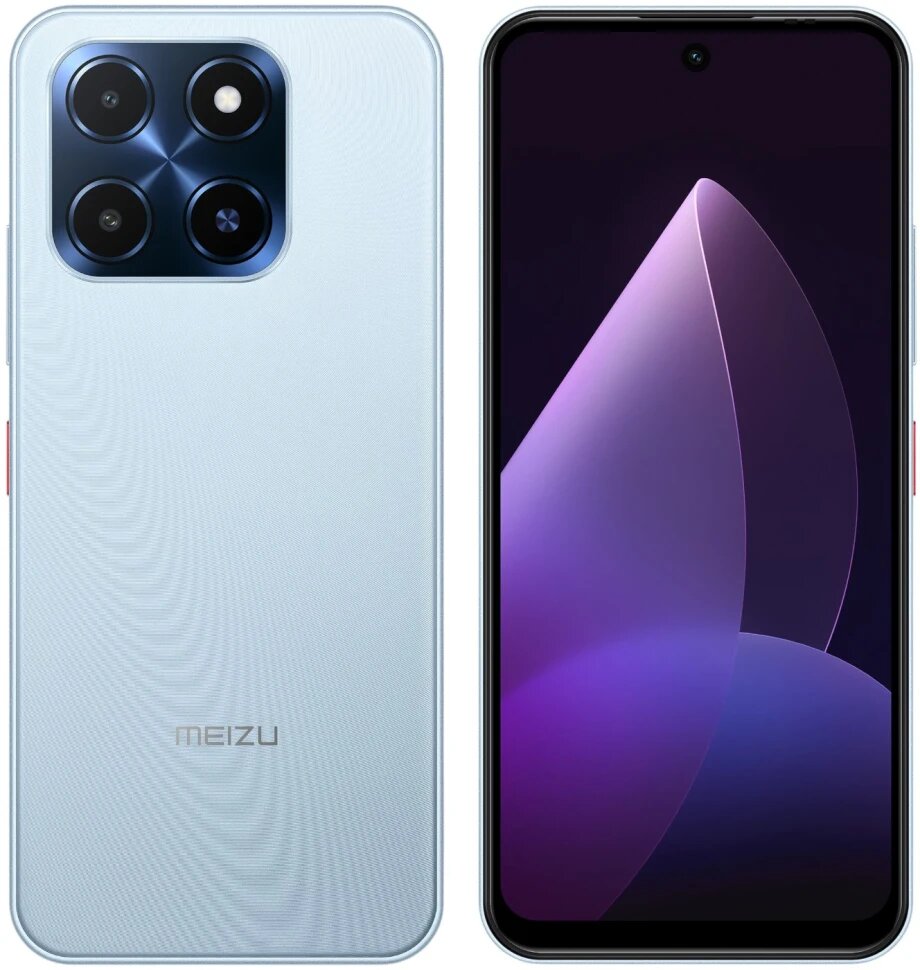 6.79" Смартфон Meizu Mblu 22 3/64 ГБ, 4G, GPS, 5000 мА*ч, Sea Blue