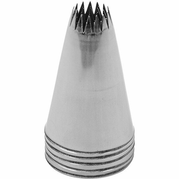 Насадка кондитерская «Открытая звезда» (15 зубцов), нержавеющая сталь, 30/11 мм (Martellato)