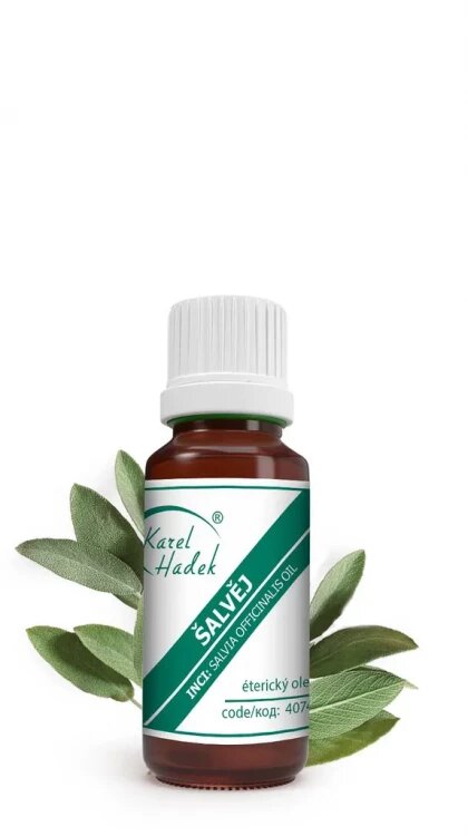 Karel Hadek шалфей лекарственный. Эфирное масло. (20 мл)