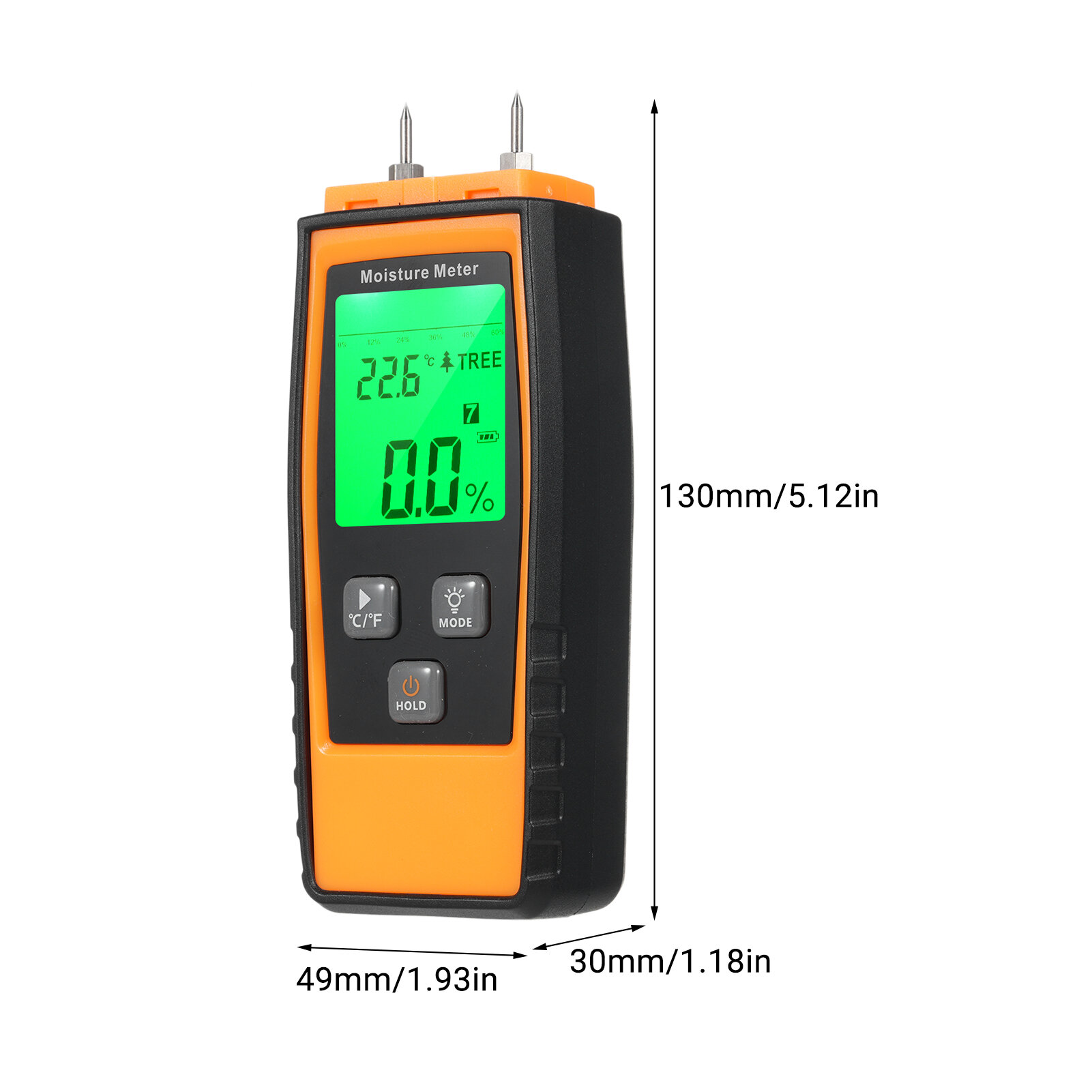 Игольчатый влагомер для древесины, стройматериалов