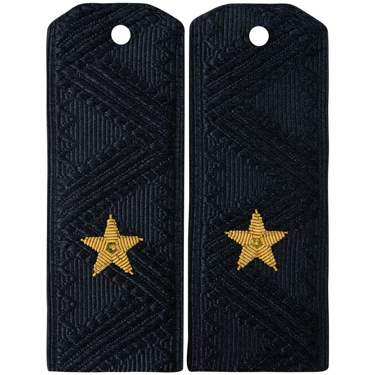 Погоны ВМФ генерал-майор ручная вышивка, золото