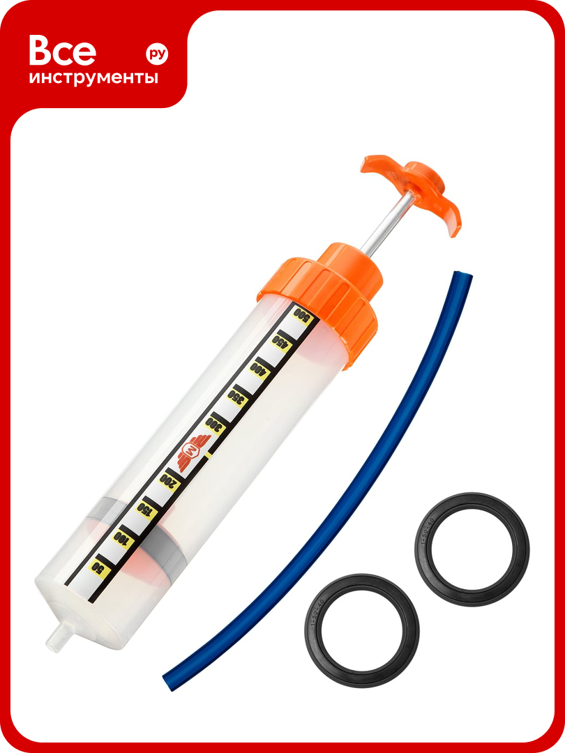 Универсальный маслобензостойкий шприц для заливки масла DM PLAST Механик 500 sh500dm