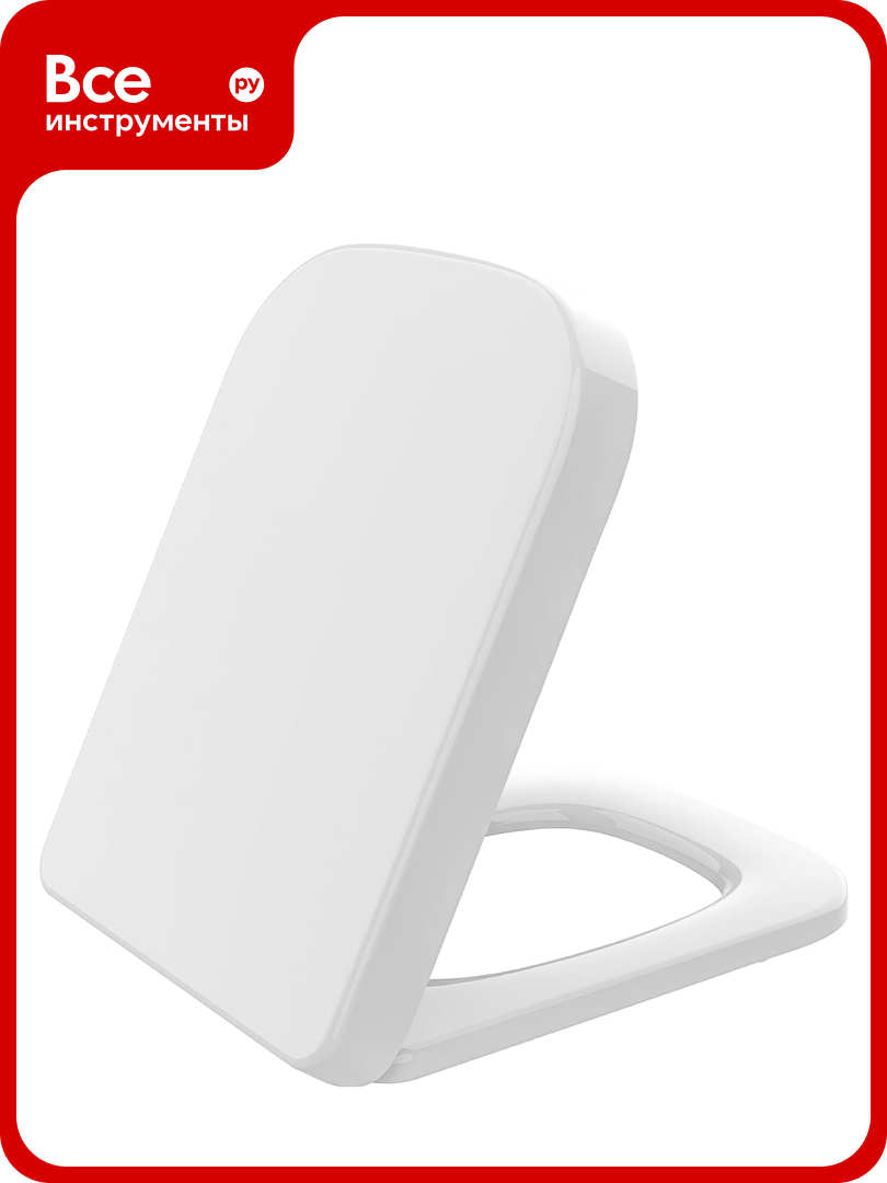 Сиденье для унитаза IDDIS дюропласт, Soft Close, Easy Fix 177DPSEi31