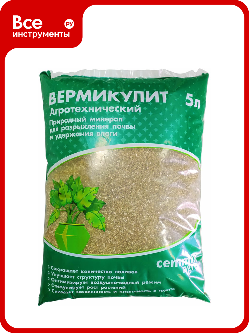 Агротехнический вермикулит CEMMIX 5 л 82578134