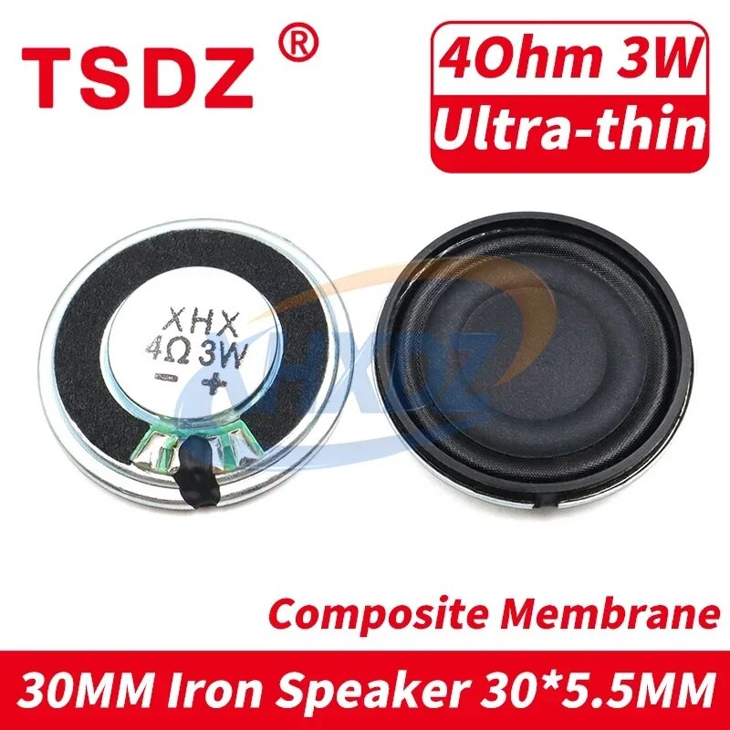 Jessinie 30MM iron composite membrane динамик 2PCS 30MM 4R3W