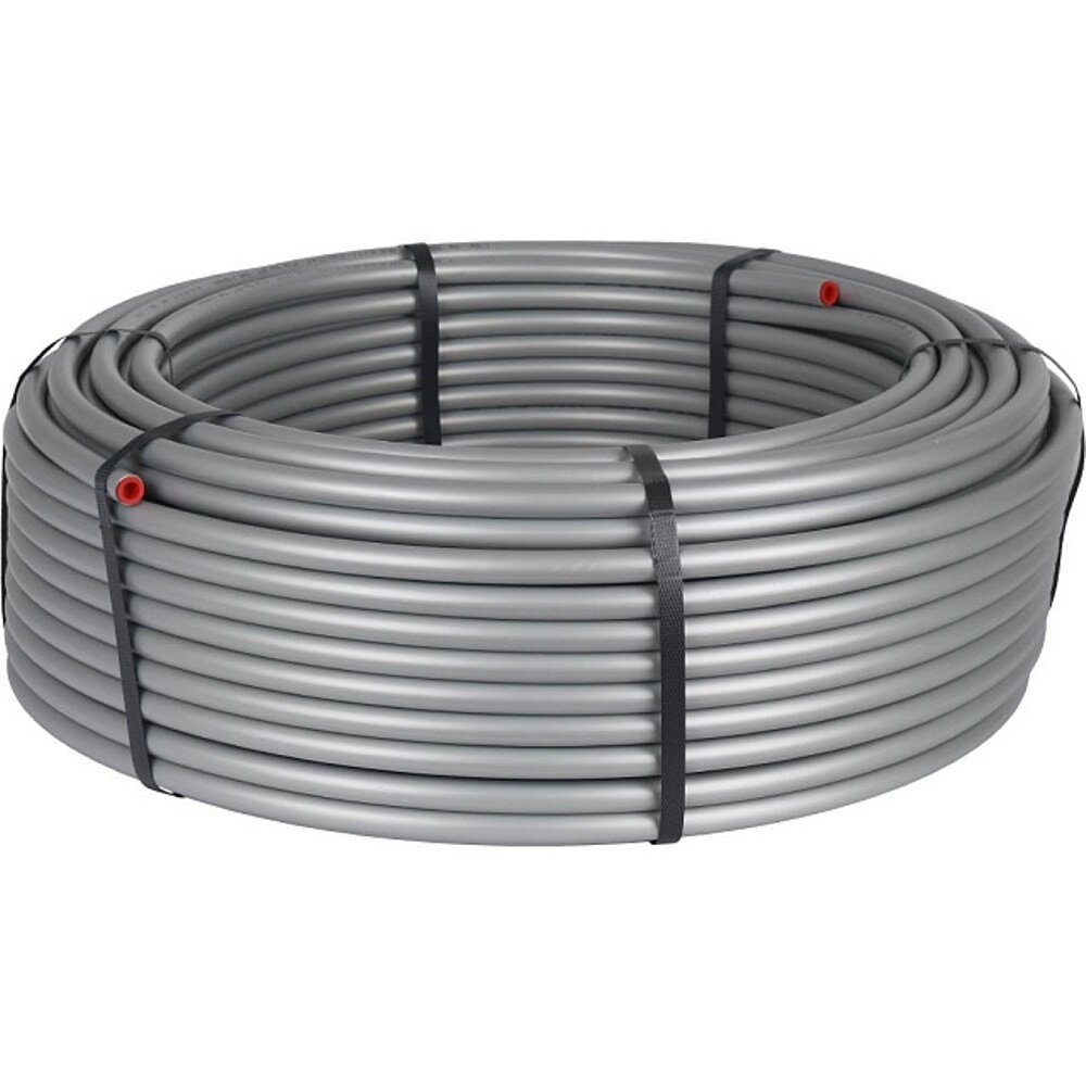 Труба Stout SPS-0001-002029, сшитый полиэтилен, 60м, 20х2,9мм, внутреннее применение, серая