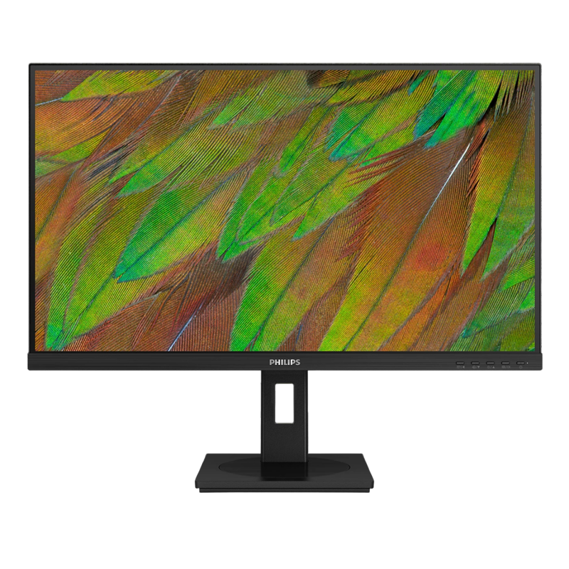 Монитор Philips 27B1U3900 27', 3840x2160, IPS, 60hz, 50M:1, 350cd, 4ms, HDMI 1.4, DP 2.0, 3xUSB 3.2, Type-C 90W, Speakers, RJ45, H. adj 130mm, pivot, VESA, 3Y, Black