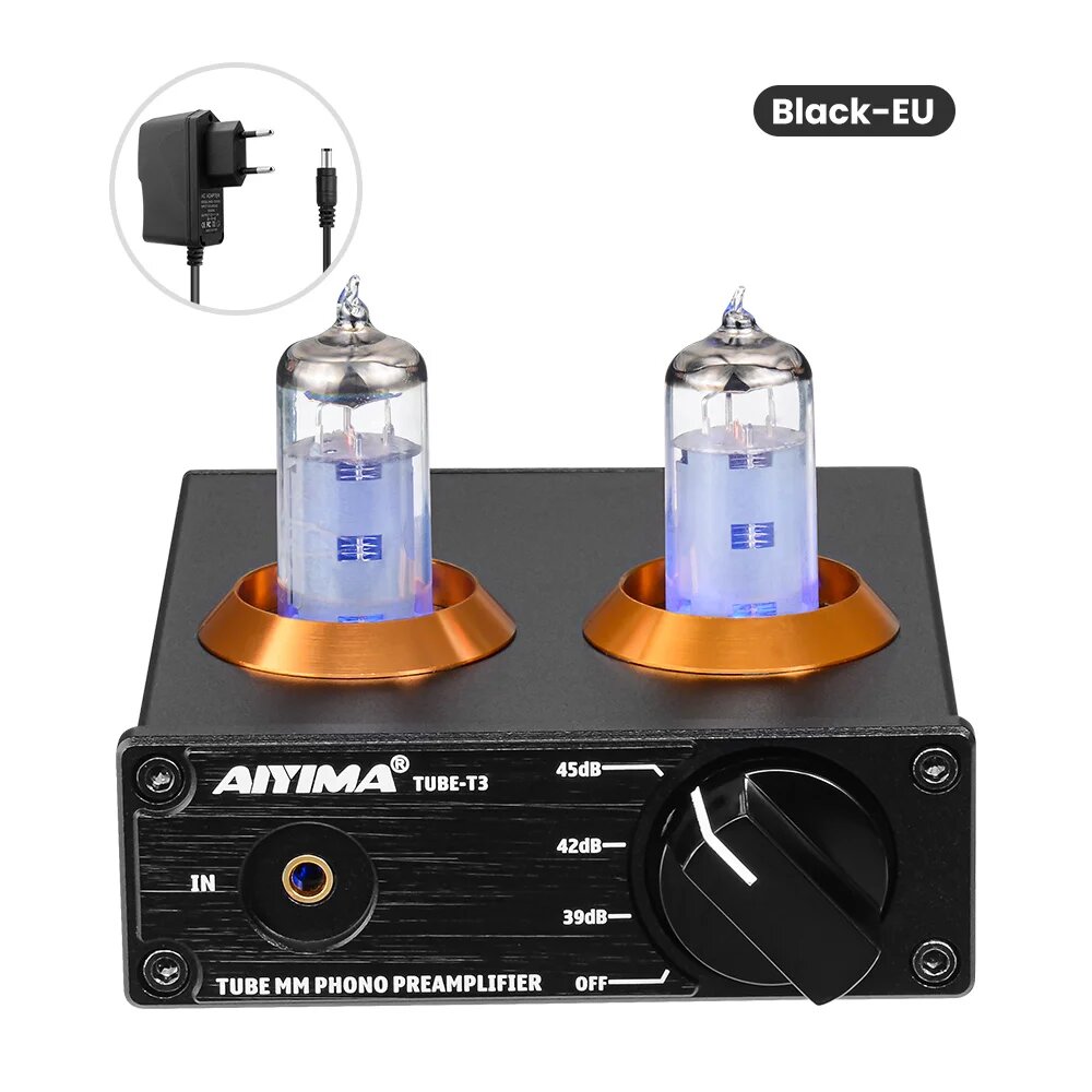 AIYIMA Audio T3 Фонокорректор, with EU adapter