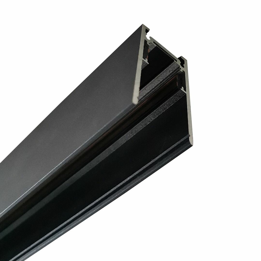 Шинопровод накладной Wertmark Technical Gudja L1000xH52.1 мм DC 48V цвет черный