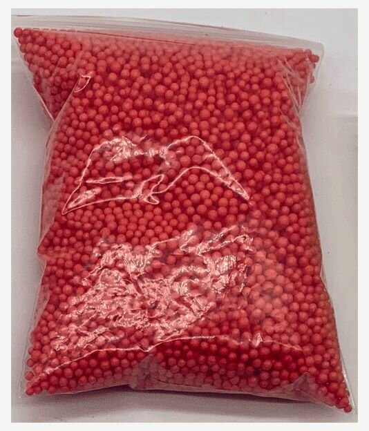 Пенопластовая заготовка «deVENTE. Шар» d=5 мм 8003130 красный