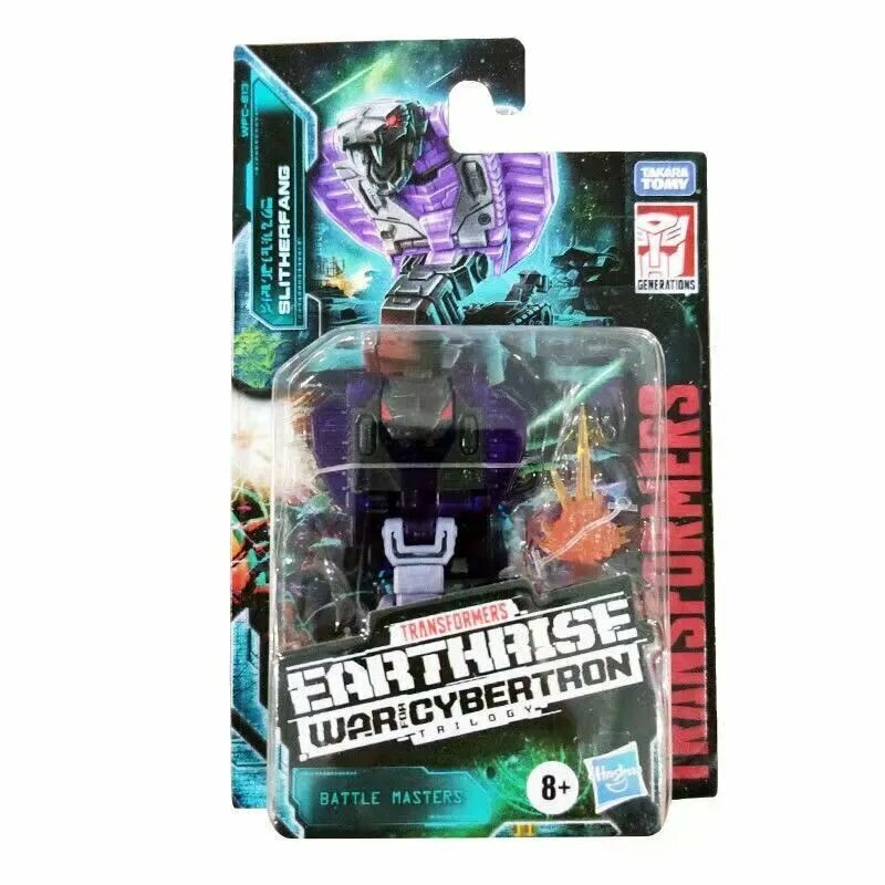 Трансформеры игрушки Трансформеры Hasbro Игрушка Transformers Earthrise War For Cybertron Trilogy WFC-E13 Slitherfang