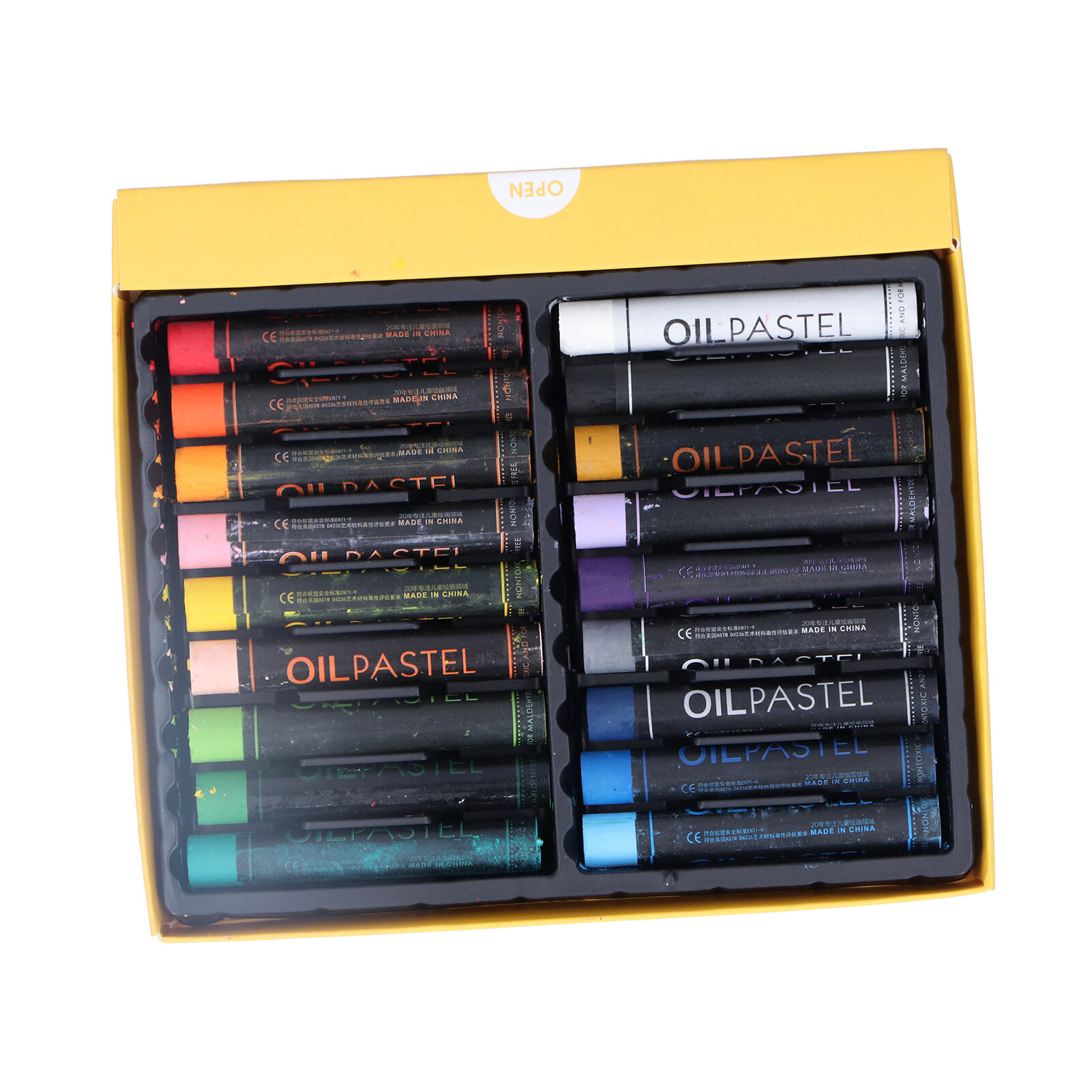 Масляная пастель, насыщенный цвет, цилиндрическая палочка для масляной живописи для граффити, художественная роспись, рисунок, 18 цветов