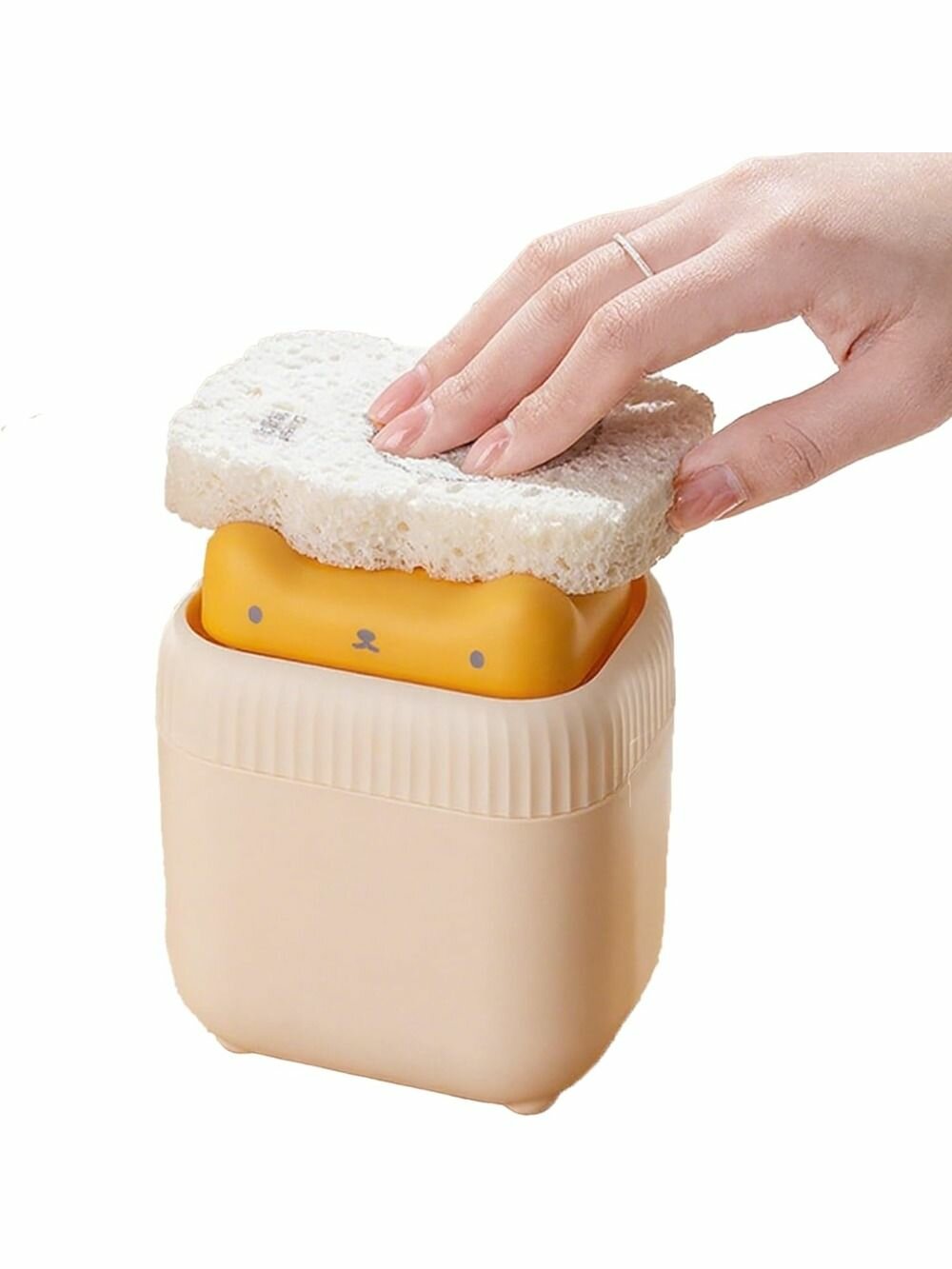 Дозатор мыла в форме кошки, универсальная бутылка-пресс для кухни и ванной комнаты, контейнер для моющих средств и дезинфицирующего средства для рук рядом с раковиной