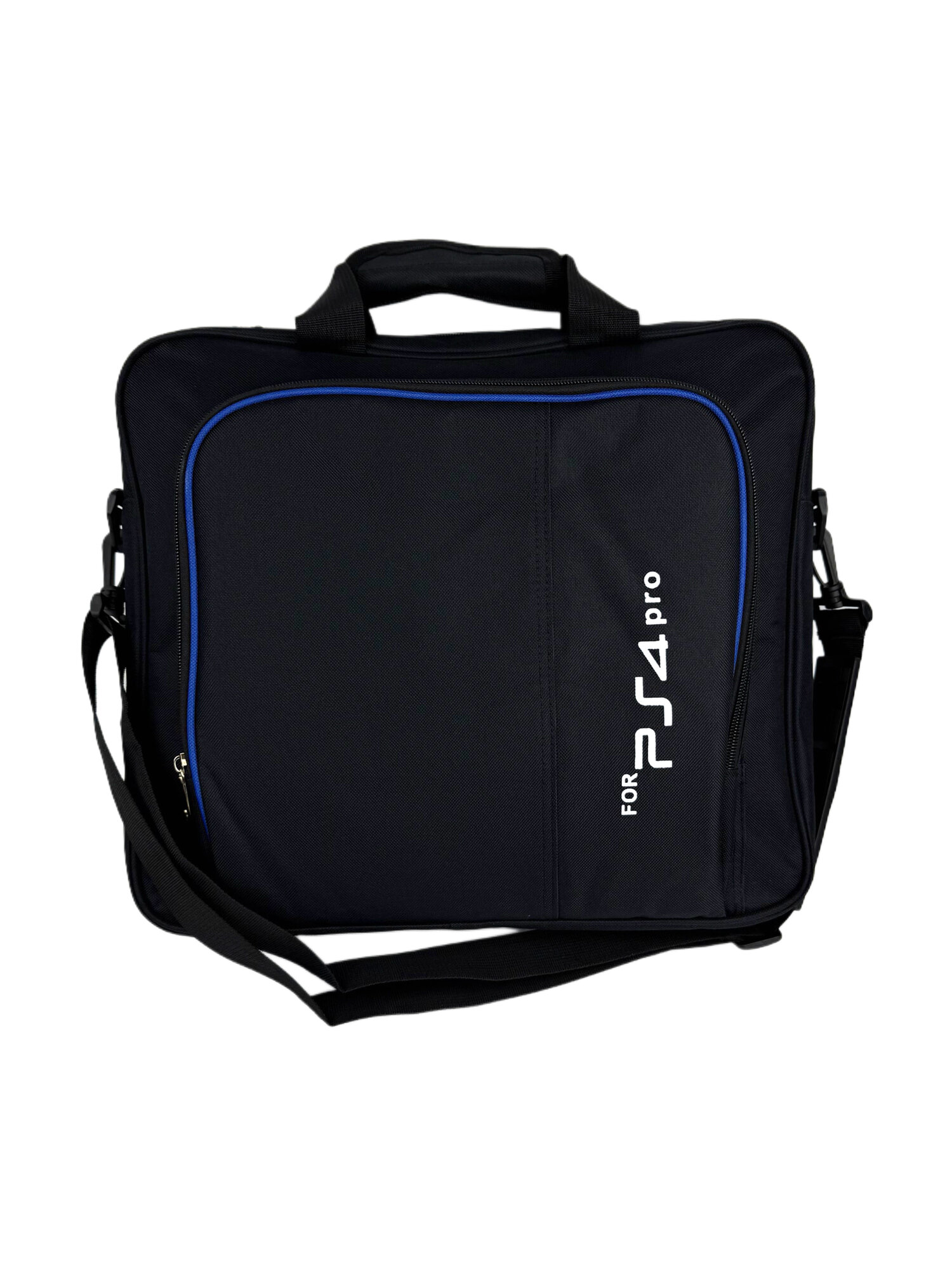 Сумка для игровой консоли PlayStation 4/Pro/Slim и аксессуаров, для хранения и переноски, черный