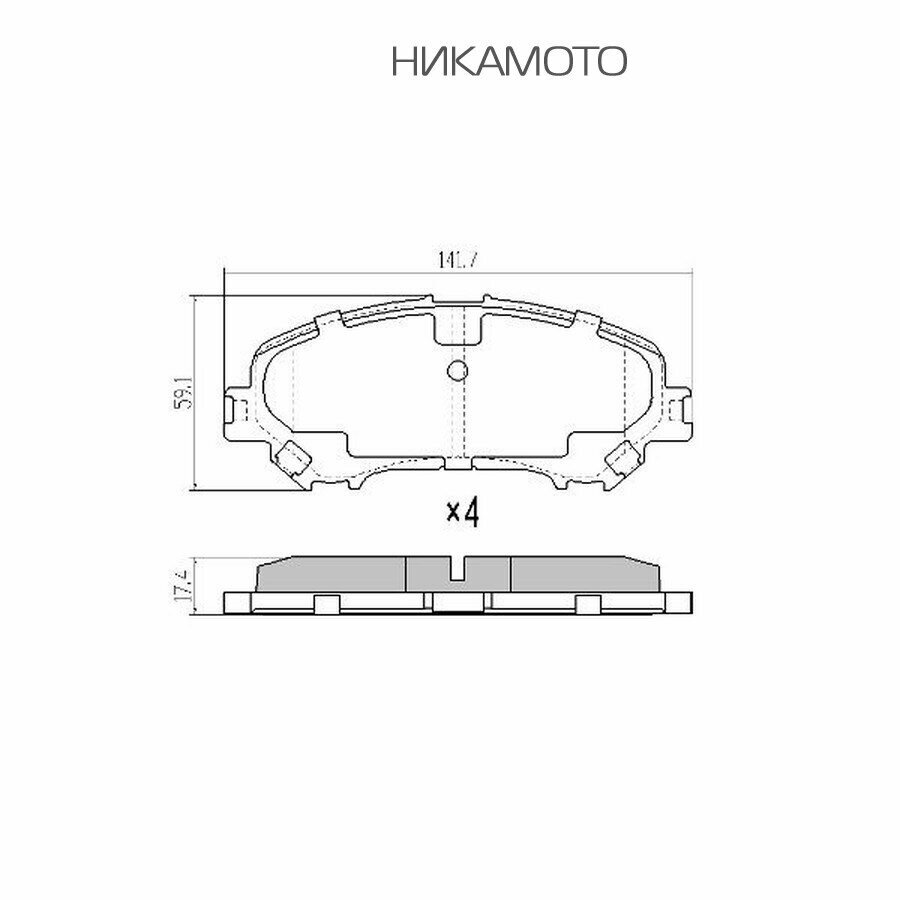 FREMAX FBP1980 колодки дисковые передние!\ Nissan Qashqai 1.6/2.0/1.5dCi/1.6dCi 13>