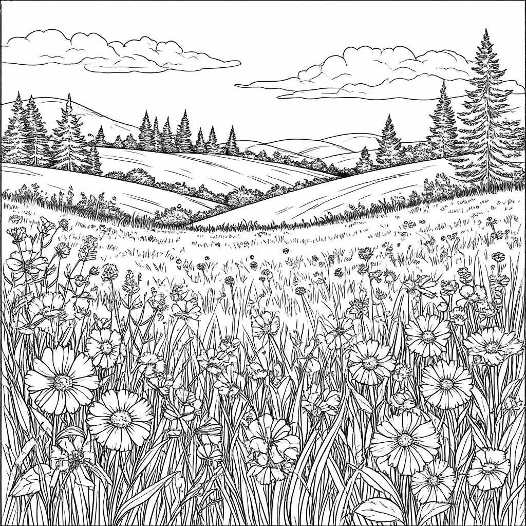 Набор детских раскрасок "Времена года Лето", плотная бумага формата А4, 10 шт, от 1 года