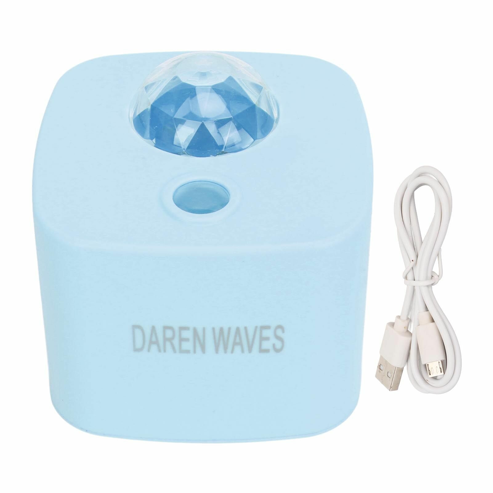 Ночной свет-проектор Ocean Wave с USB-кабелем Романтическая океанская волна и звездный проект Светодиодный ночник для вечеринки Декор спальни Синий