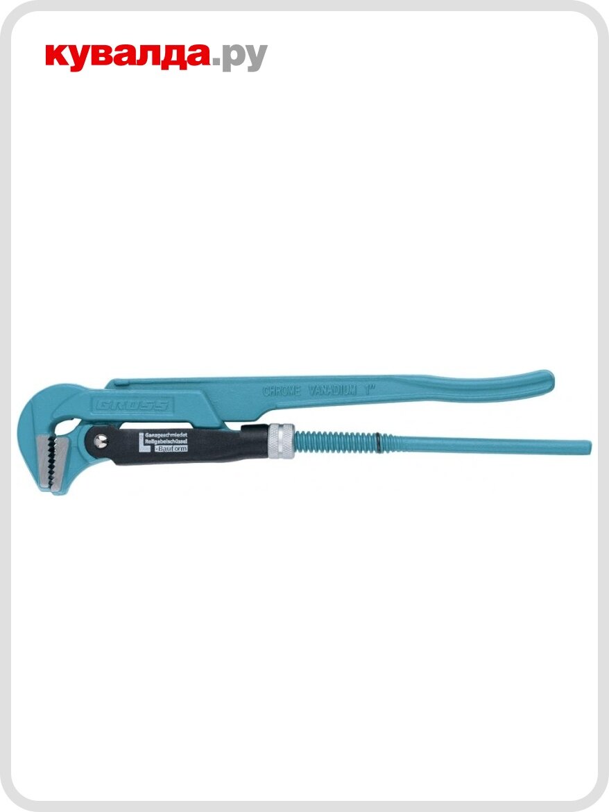 Ключ трубный GROSS L 1/2" 15600