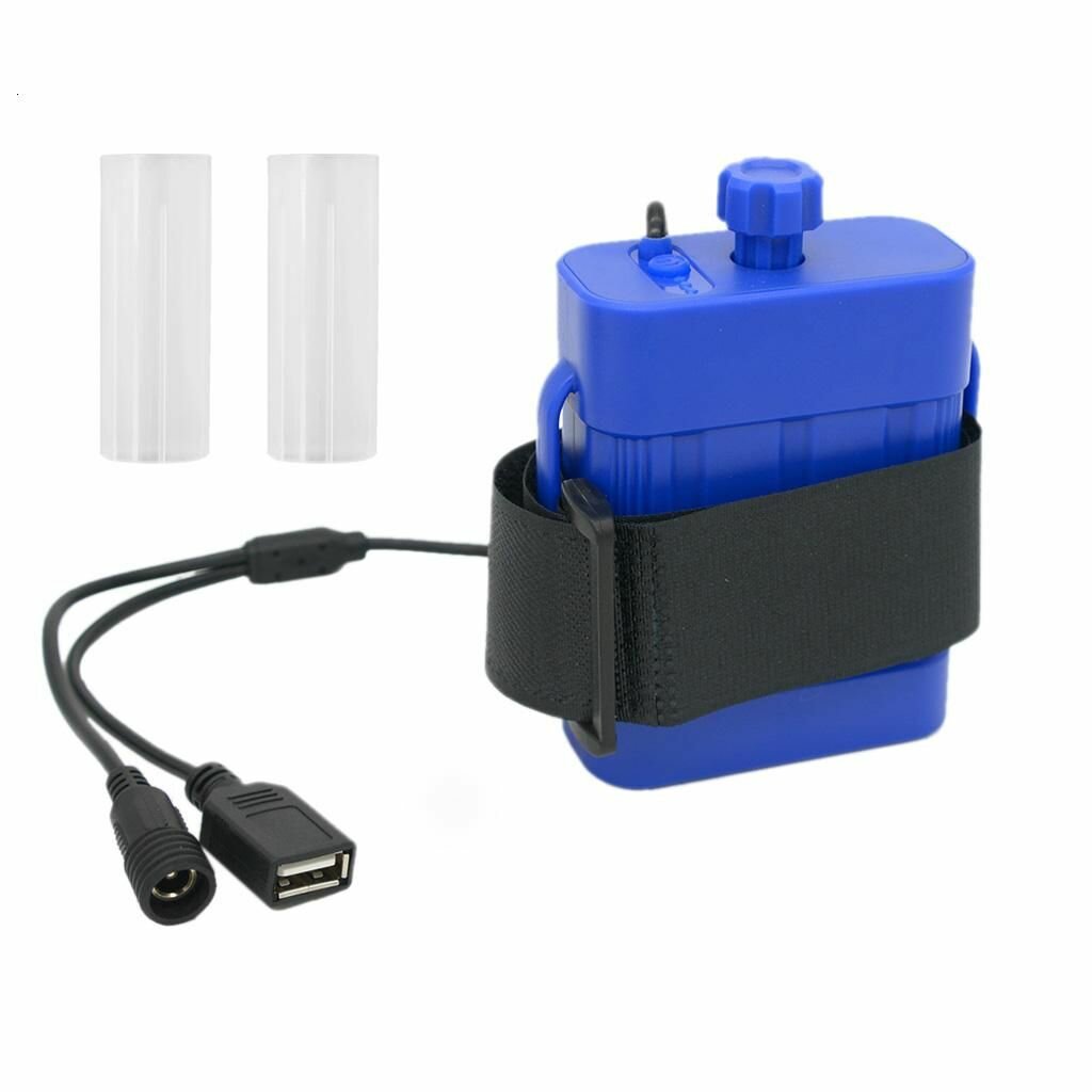 Водонепроницаемый аккумулятор 8.4V для велосипеда, Синий