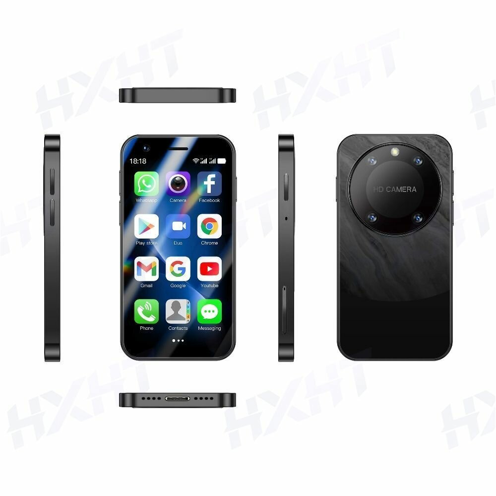 SOYES F8 Pro Max Мини-смартфон: 3,0 Дюйма, 2000 МАч (большая Батарея), 3G, 16 ГБ Память, Dual SIM, Face ID