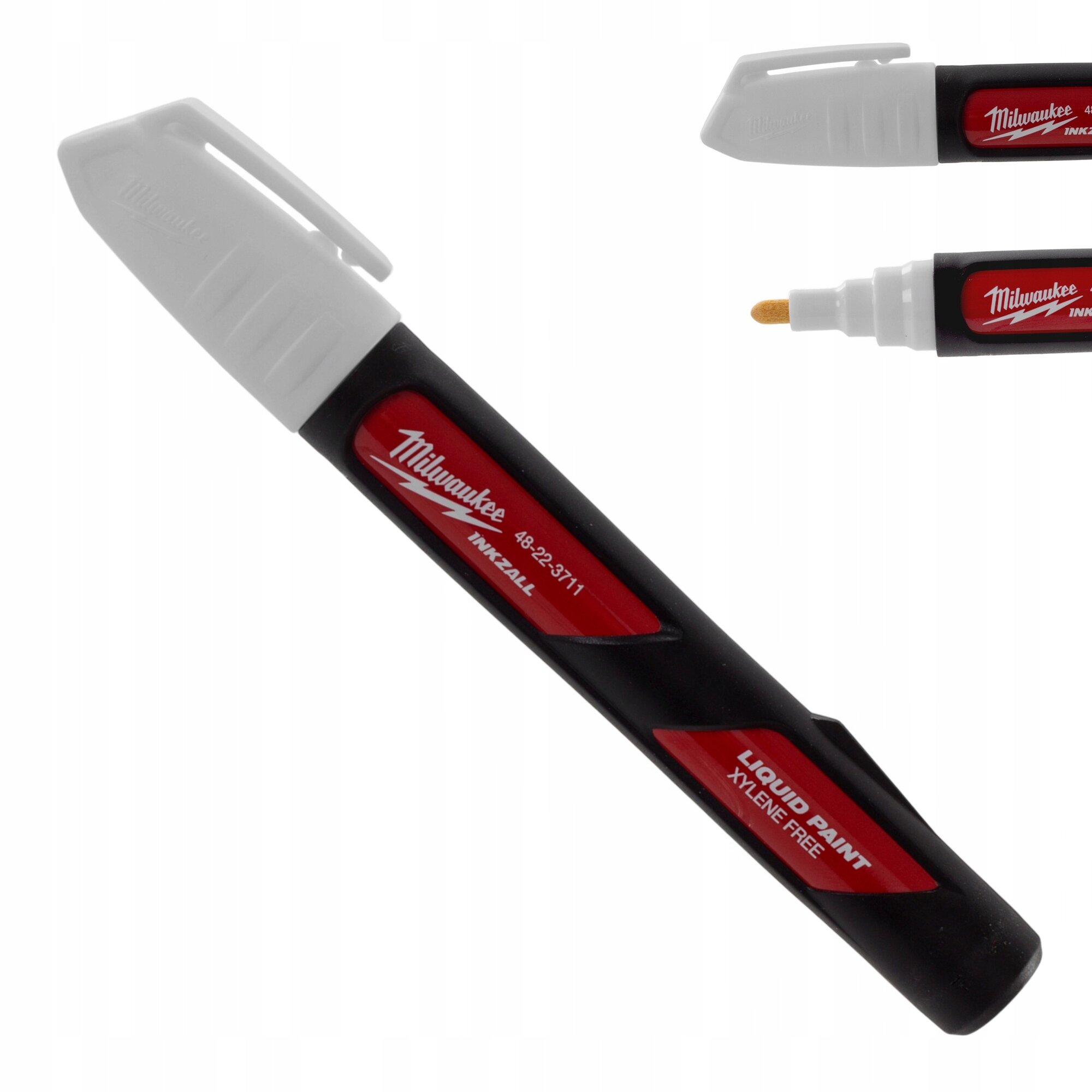 Маркер Milwaukee INKZALL, клиновидный наконечник, перманентный