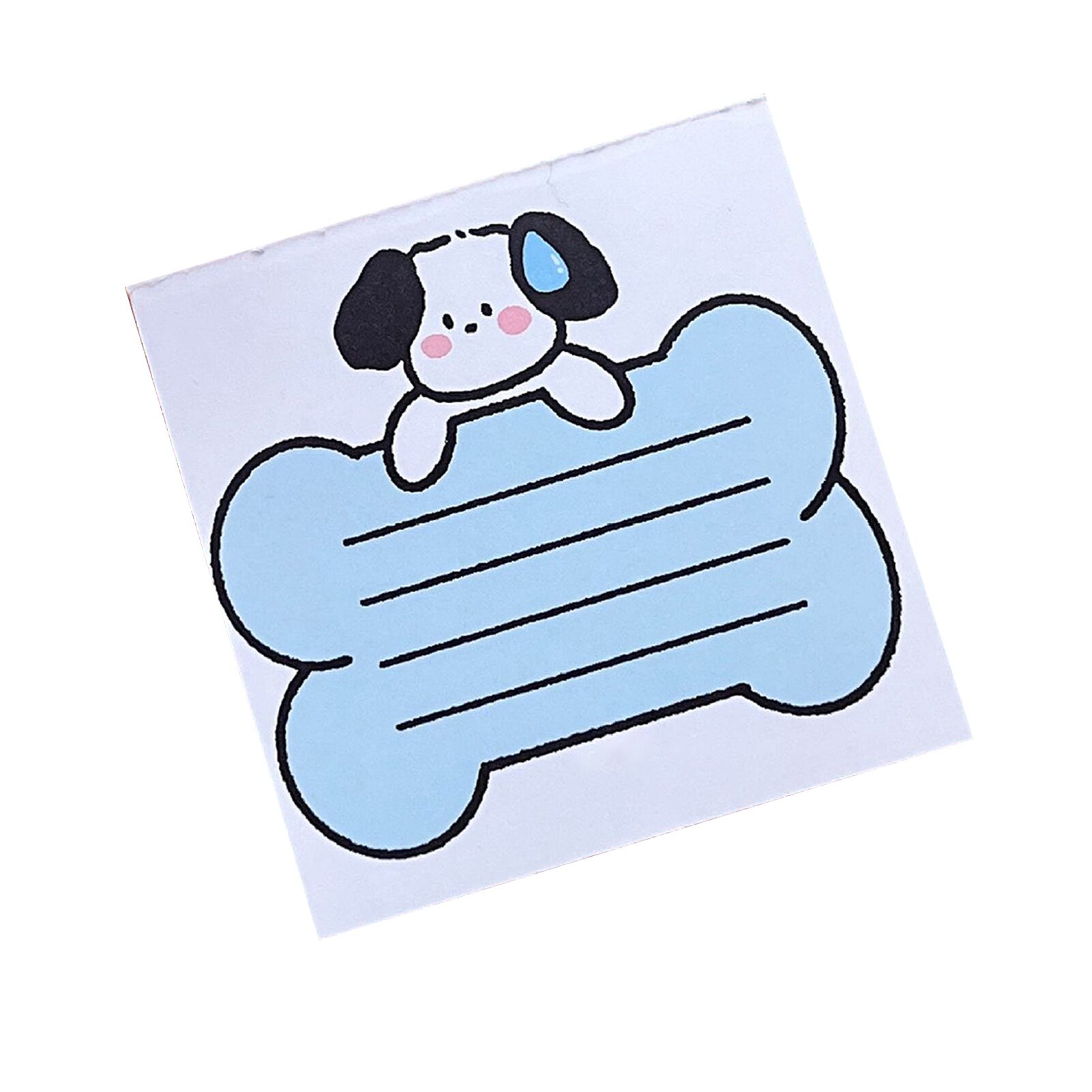 80 листов блокнота для заметок с милым мультяшным рисунком, портативный, самоклеящийся блокнот, для дома, школы, офиса