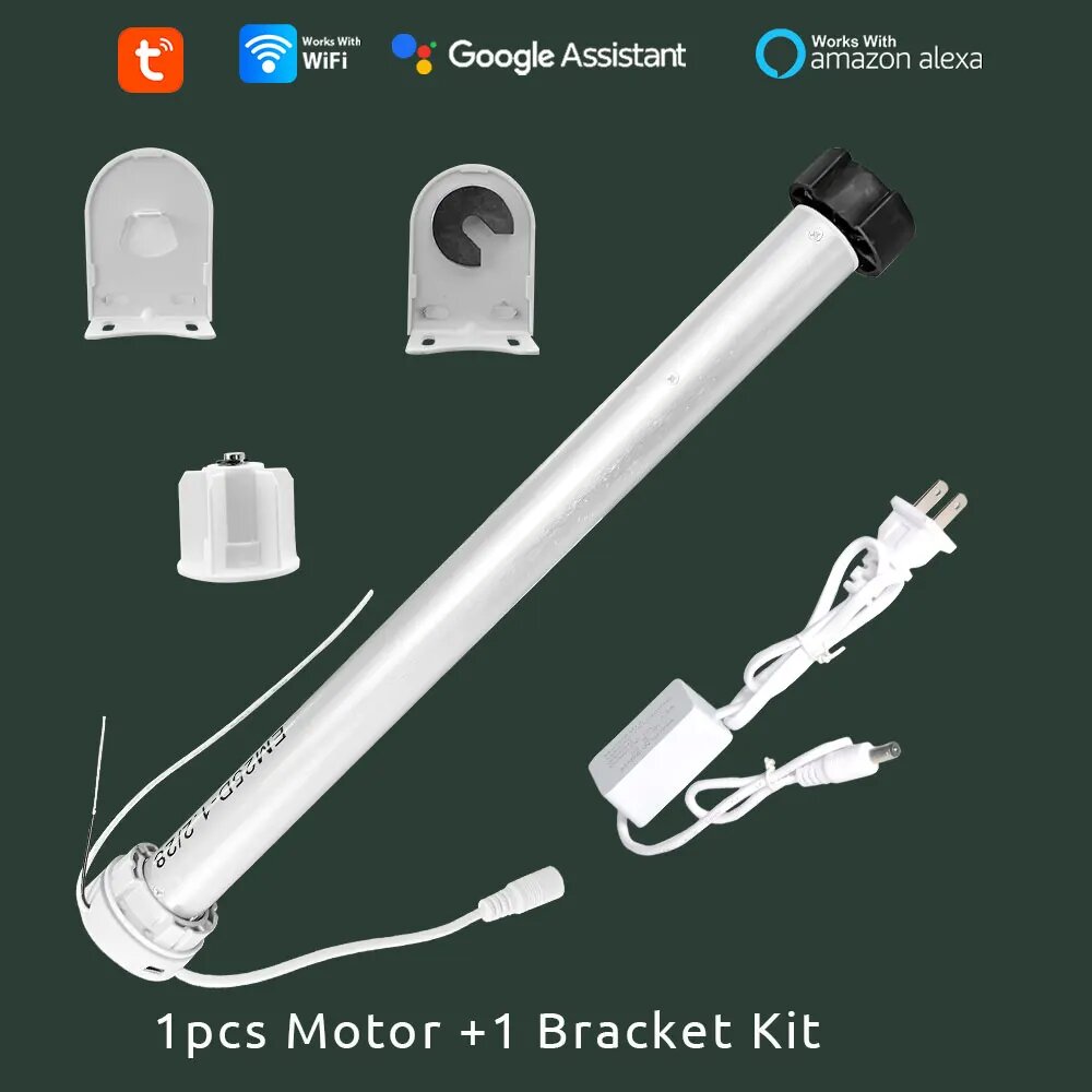 LifeLibero мотор для умных штор 38 мм 1 Motor and Bracket, Wifi EU Power