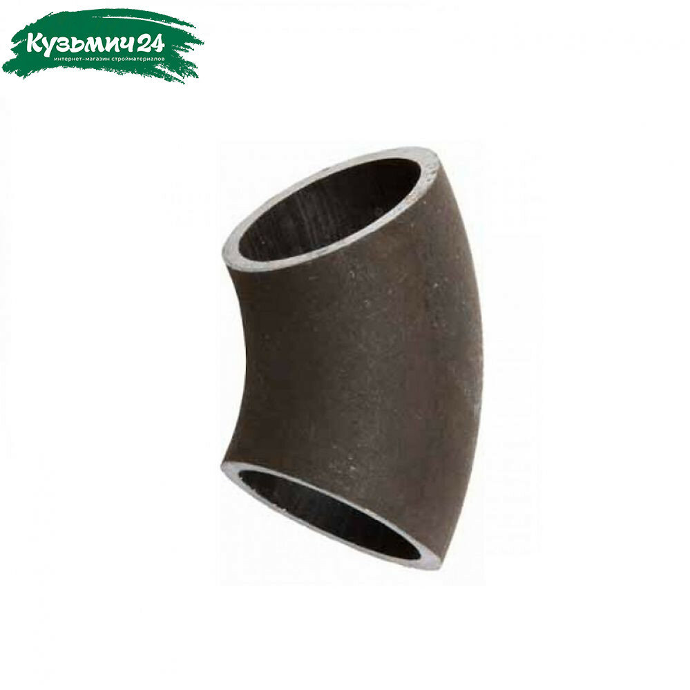 Отвод 45 гр. под сварку, Dy=76 штампованный гнутый, для трубопроводов