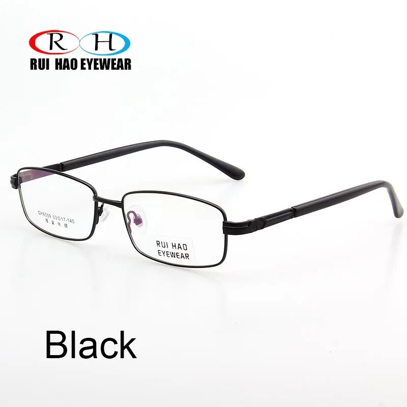 Пресбиопические очки RUI HAO EYEWEAR прозрачные Black, +325