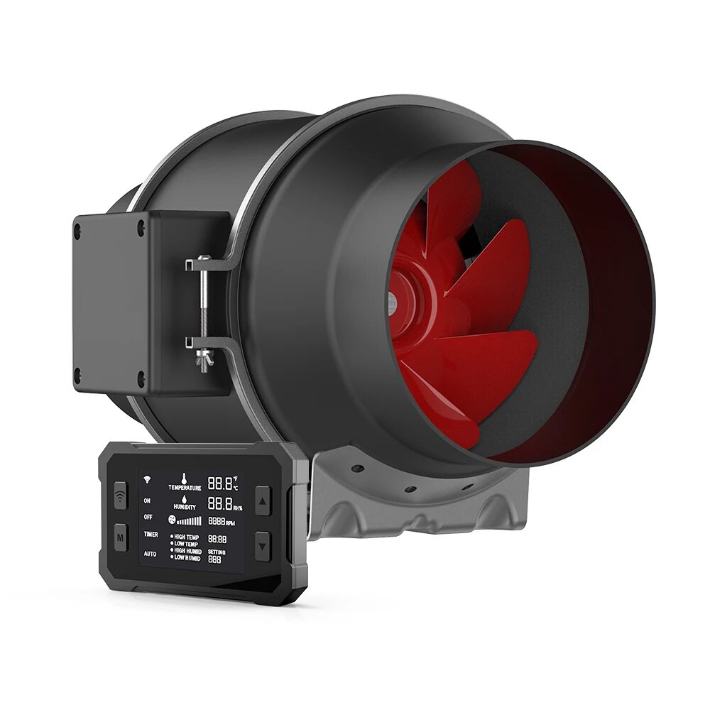 EC Вентилятор свежего воздуха Kcvents 4/6/8 дюймов