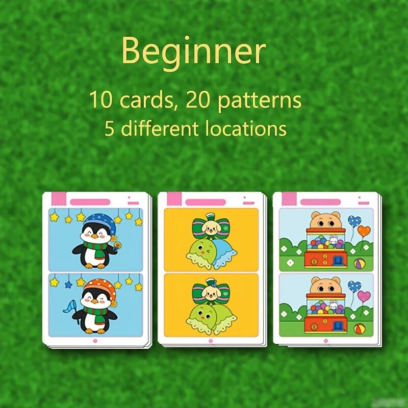 Развивающая игра "Beginner" с карточками, 10 шт, Primary