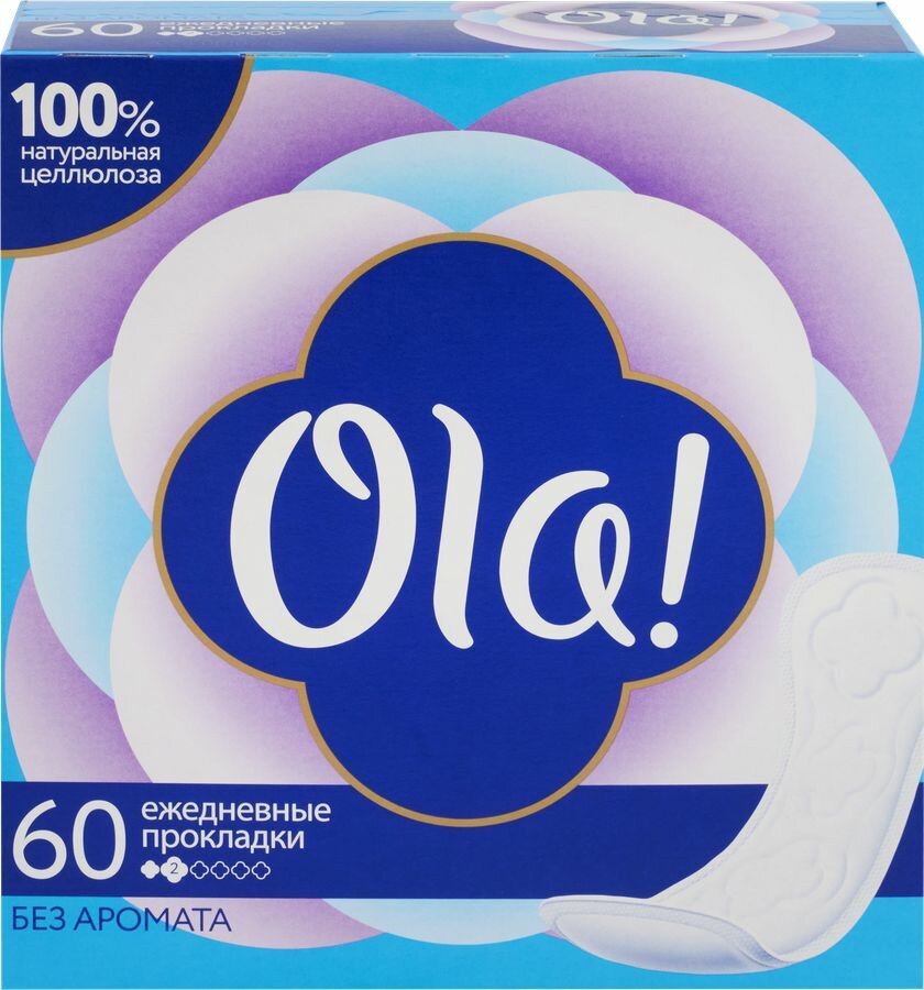 Прокладки ежедневные OLA! Daily экономичная упаковка, 60шт