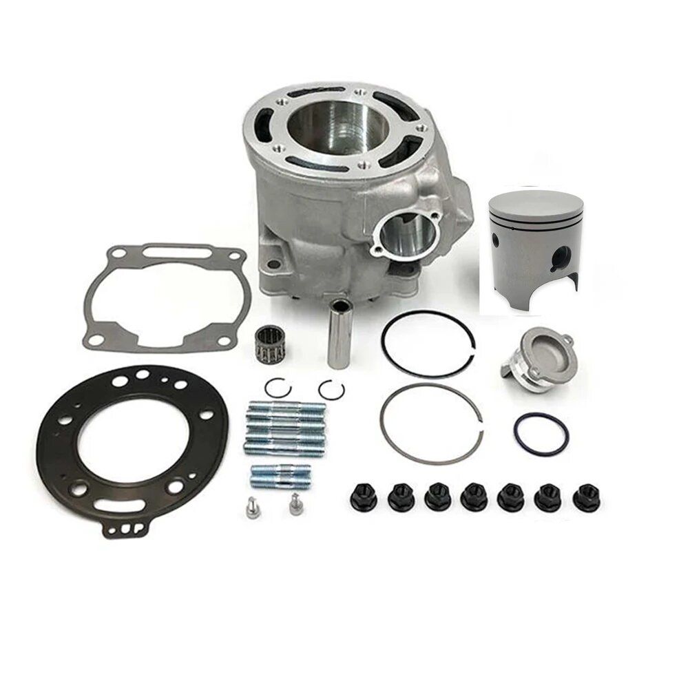 Для YAMAHA DT230 LONCIN MT250 мотоцикла 66,8 мм, обновленный блок цилиндров, кованое поршневое кольцо, прокладка, комплект подшипников TSE250R HENGJIAN Forged Upgraded Kit