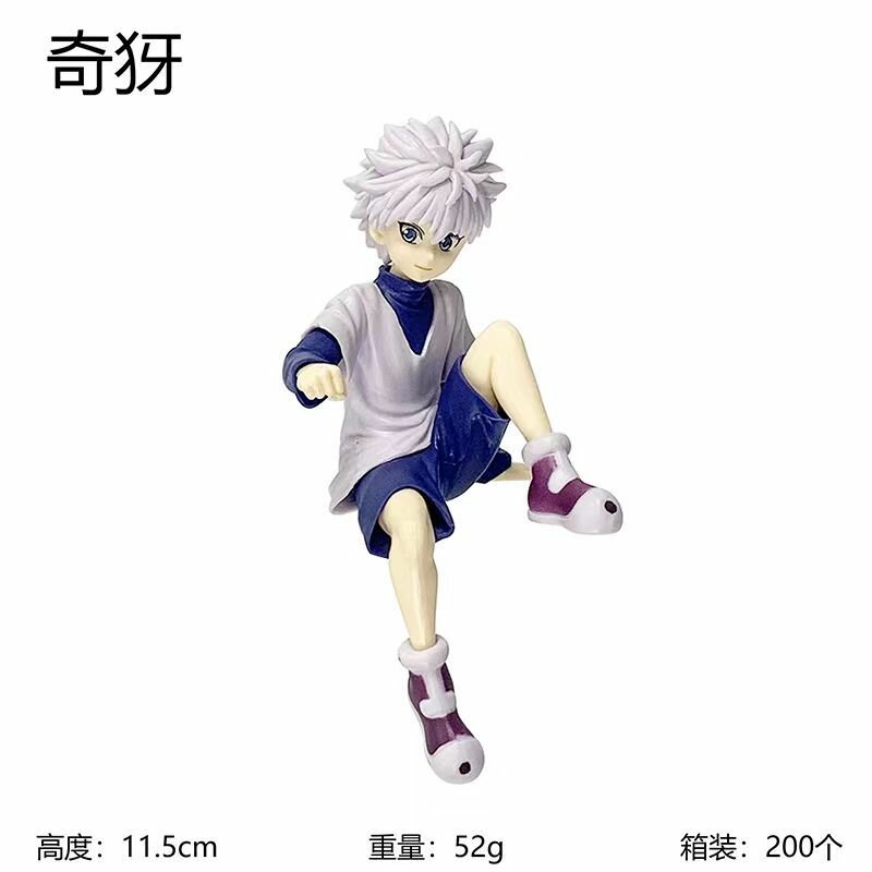 Фигурки Hunter x Hunter Гона, Киллуа, Хролло, Курапики, Каши и Сойла, украшения для моделей, устанавливаемые на автомобиль.