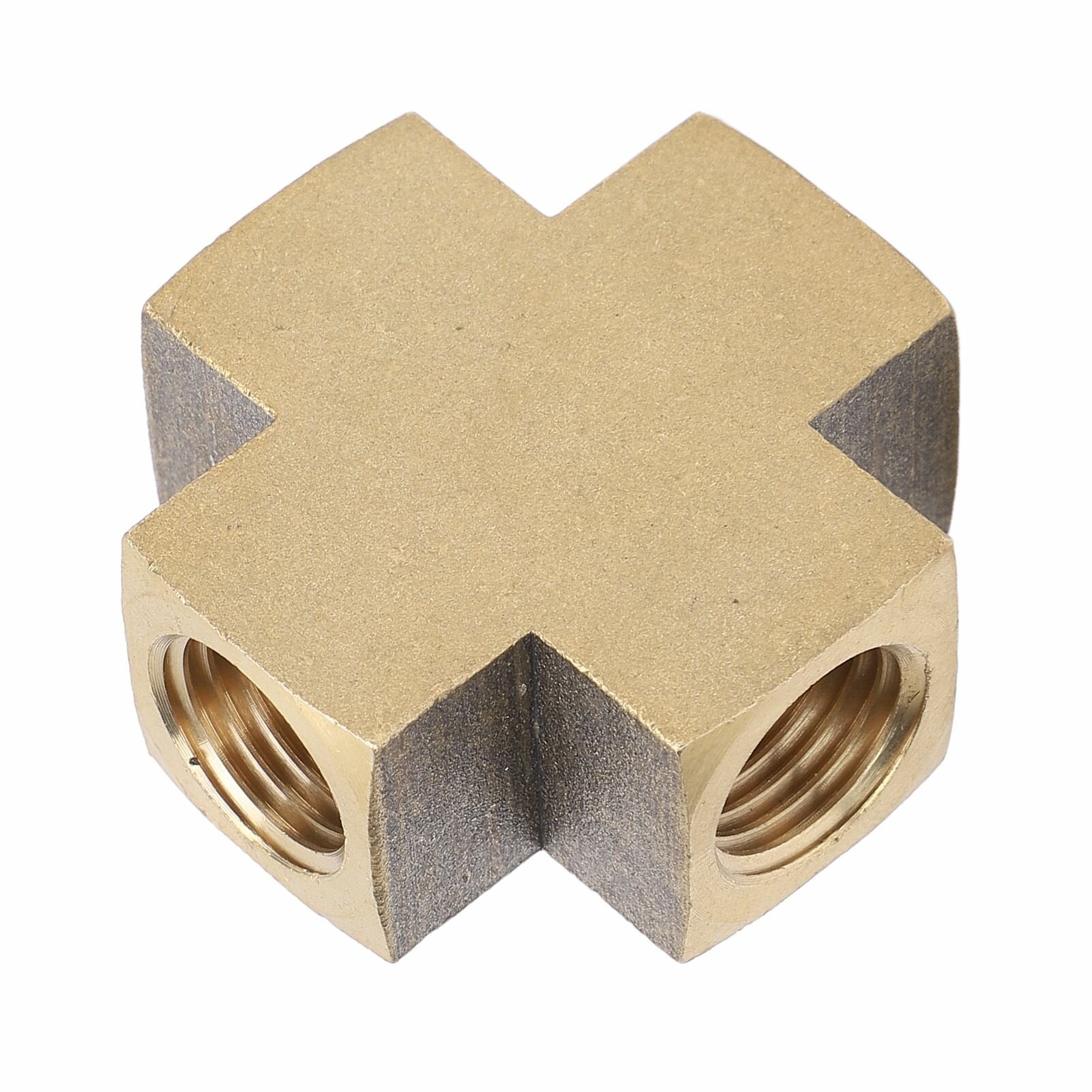 Латунный фитинг 1/8" с внутренней резьбой для вакуума, топлива, воздуха, воды
