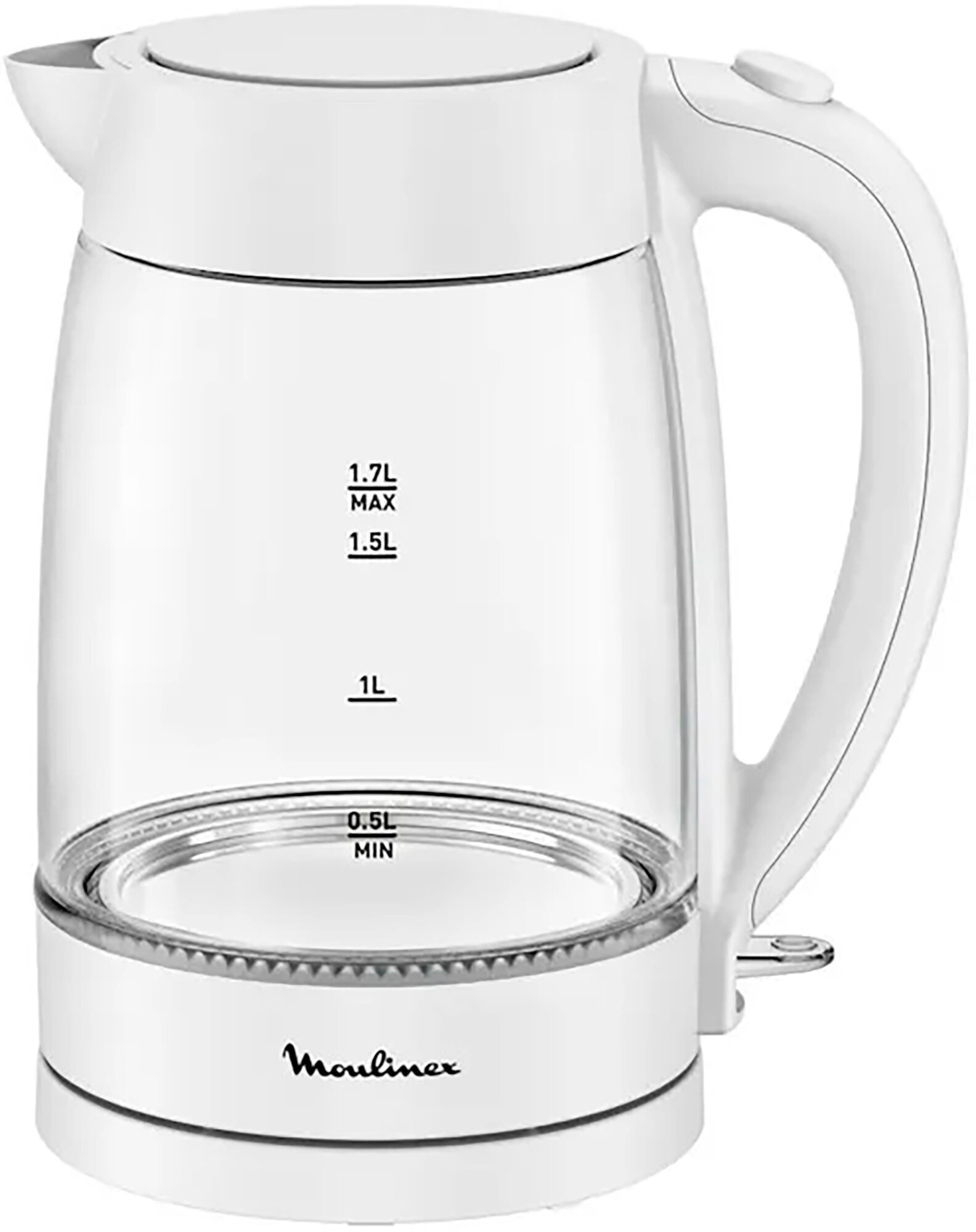 Электрический чайник Moulinex BY2S01F0, функция автоотключения, белый