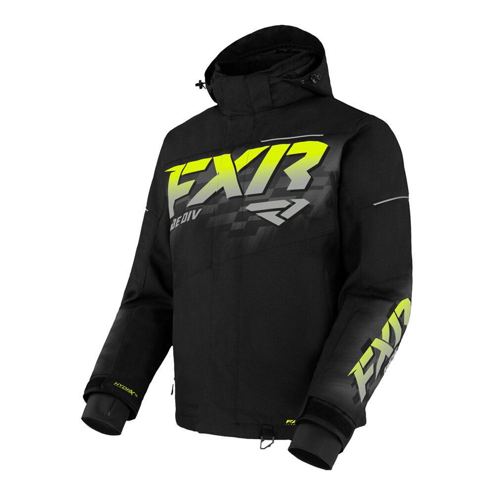 Куртка FXR Fuel с утеплителем Black/Hi Vis, M