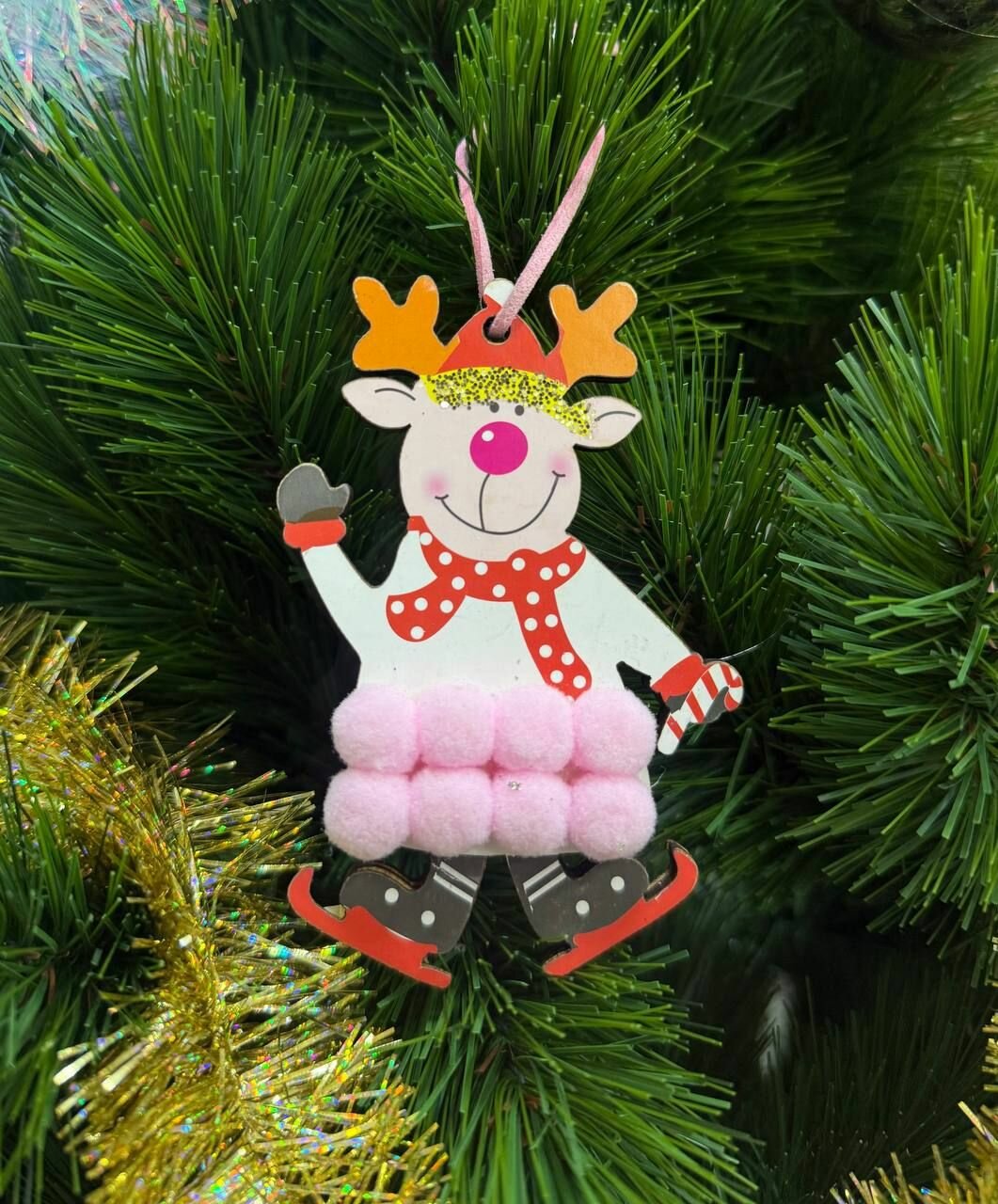 Украшение новогоднее Олень