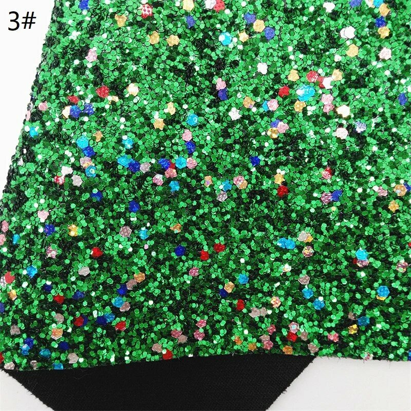 Блестящие кожаные листы для рукоделия W664 3-21X29CM