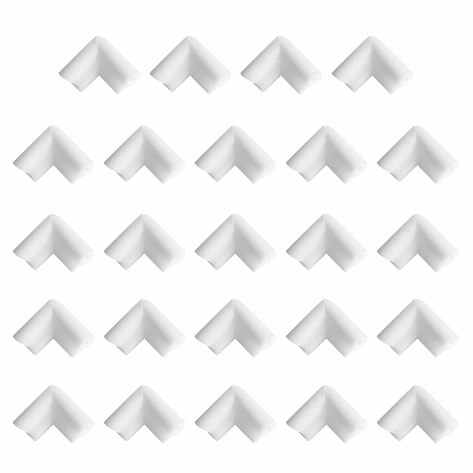 24 шт мягкие пенопластовые уголки для безопасности дома