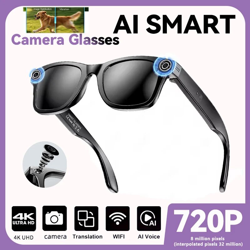 Умные очки с камерой GUHUAVMI W610, Sunglasses